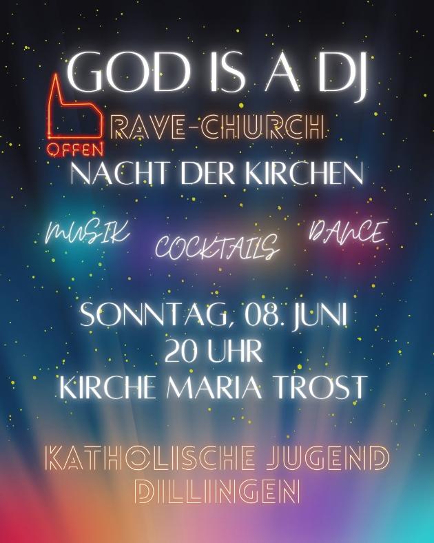 Nacht der Kirchen 2025 - KaYOU verwandelt Maria Trost zur Rave-Church ...